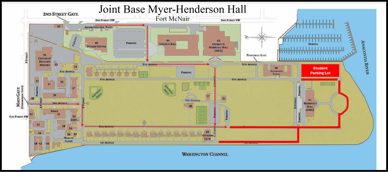 Map, Access & Gate Information